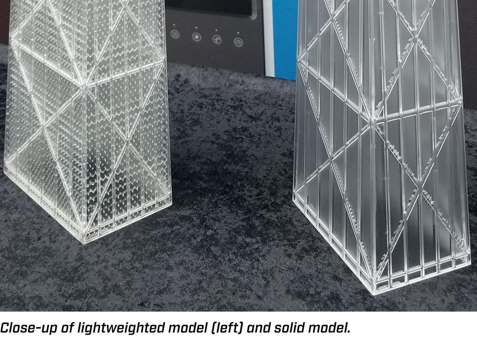 How to Lightweight 3D Printed Parts for Additive Manufacturing
